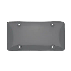 Tinted License Plate Bubble Cover (light or dark smoke) – MRP